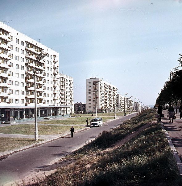 Фото "Проспект 40-летия Октября", 1965 - 1969, Украинская ССР, г. Киев ...