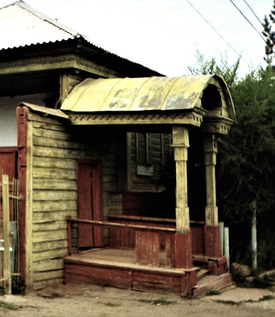 Фото Городской дом в Капале 1990 год Казахская ССР Талды