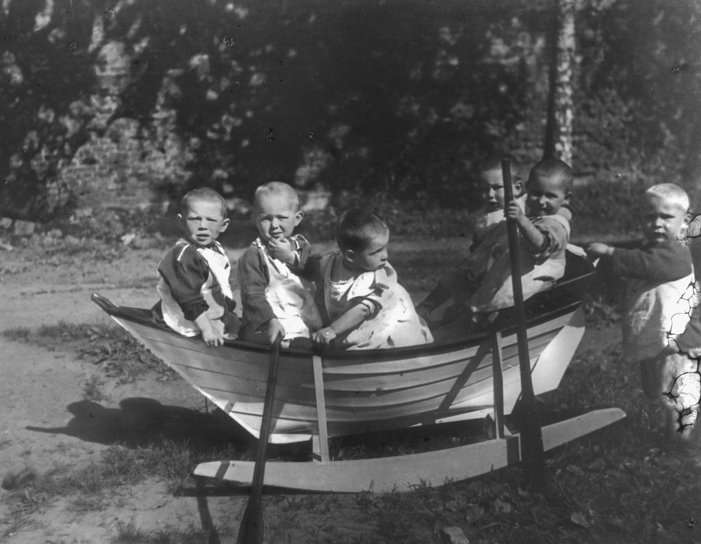Фото Дети в садике 1917 1927 История России в фотографиях