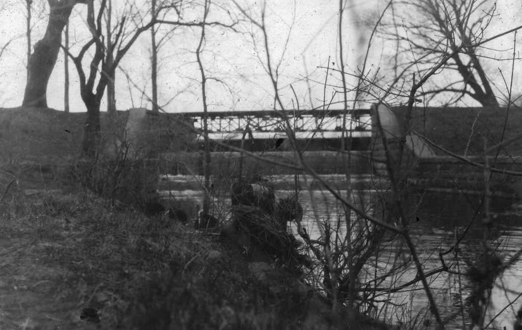 Фото "Железнодорожный мост", 1917 - 1927 - История России в фотографиях