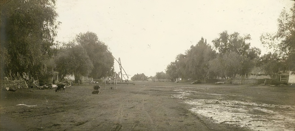 Фото Село Ивановское Маканчи 1915 год Семиреченская обл Лепсинский у с Ивановское