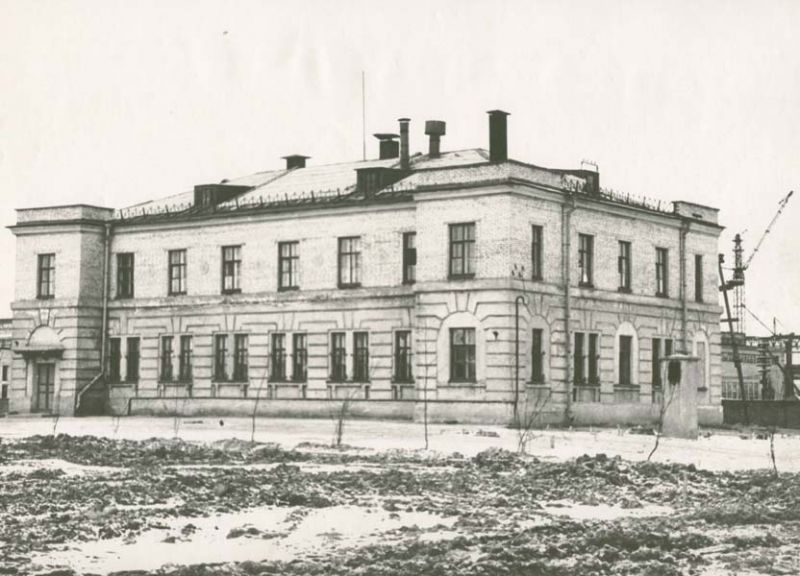 Фото "Автоматическая телефонная станция ЧМЗ", 1958 год, г. Череповец ...